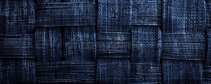 Navy Blue Texture with a Woven Fabric Pattern, Creating a Tactile and ...
