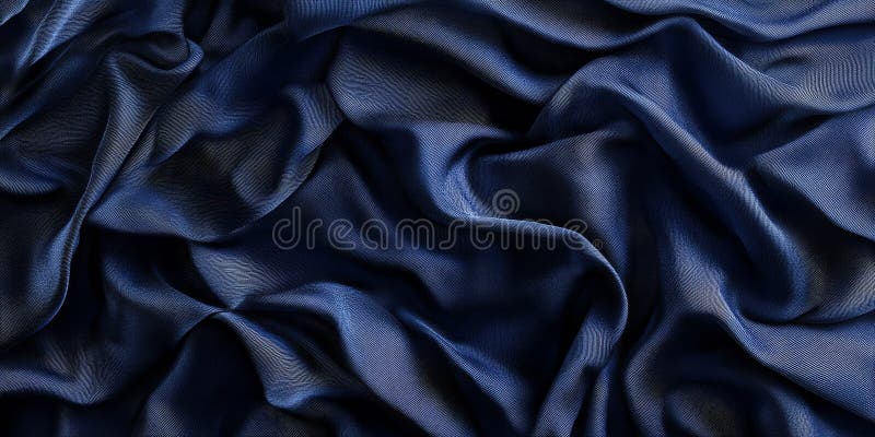 Navy Blue Textures Wallpaper Silk Smooth Flowing Wave Patterns Deep ...