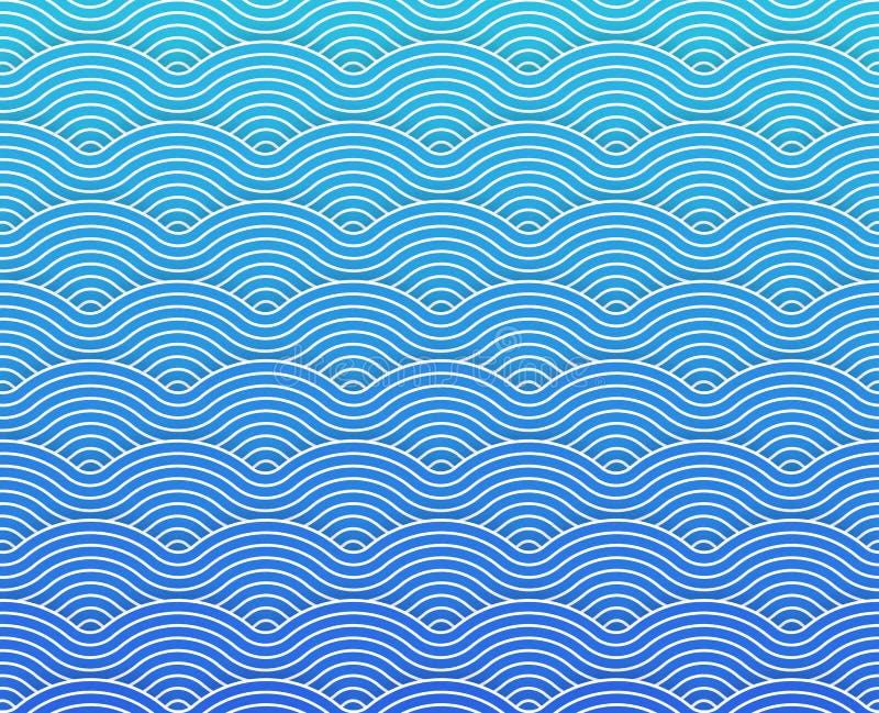 Blue Waves Vector Texture Stock Illustrations – 39,820 Blue Waves ...