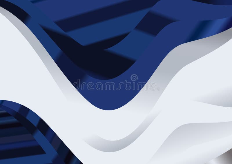 Navy Blue Wave Background Template with Space for Your Text Beautiful ...