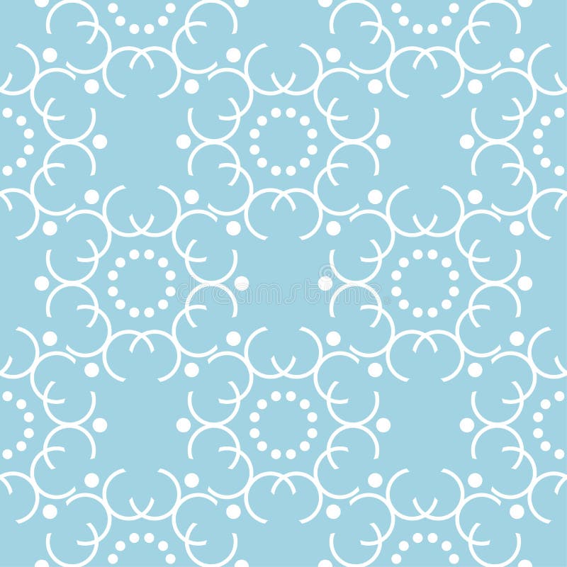 Navy Blue and White Geometric Seamless Pattern Stock Vector ...