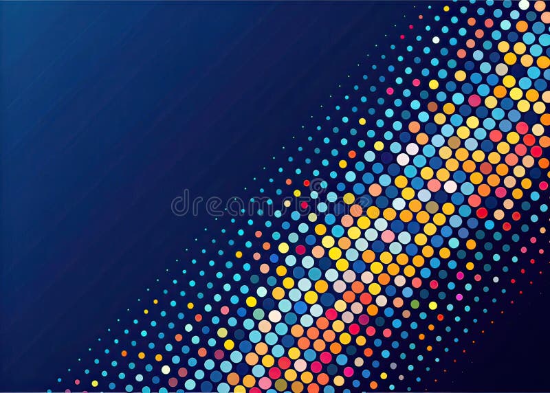 Navy Dot Pattern Background a Modern Geometric Design for Posters ...