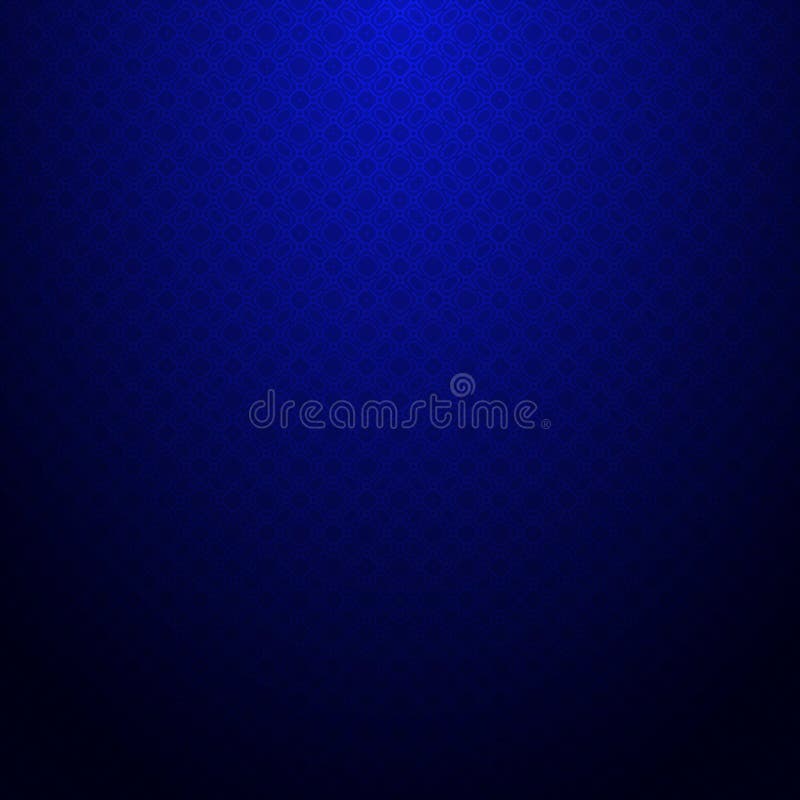 Navy Geometric Seamless Pattern Stock Illustration - Illustration of ...