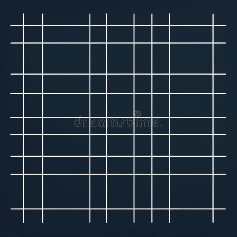 Minimalist Grid Pattern Composition with Navy Background Stock ...