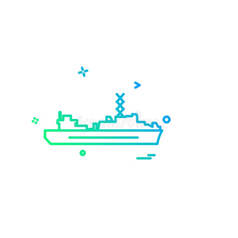 Navy icons design vector stock vector. Illustration of icon - 125528071