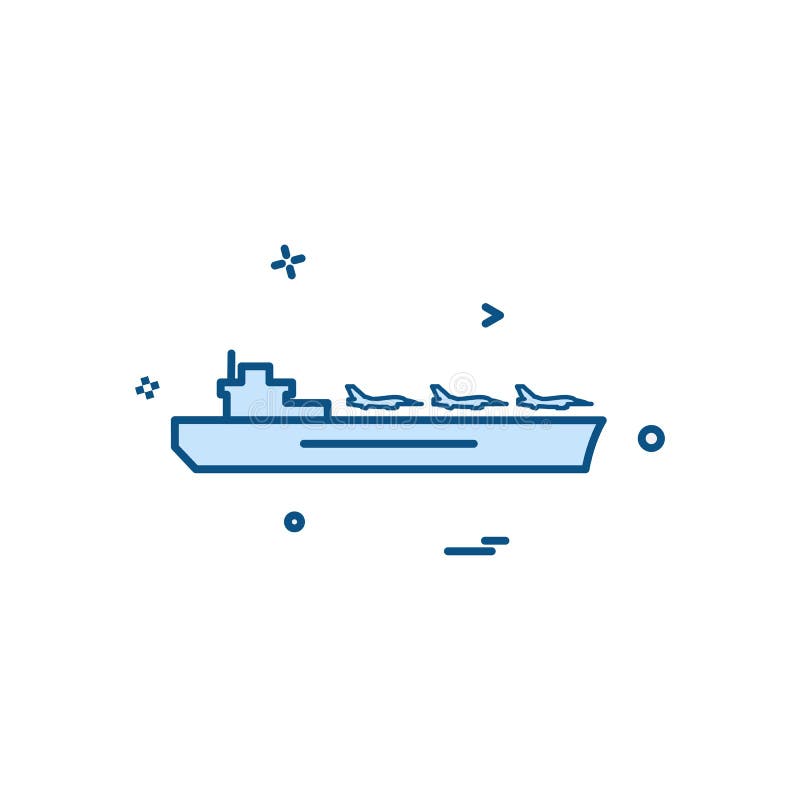 Navy icons design vector stock vector. Illustration of nautical - 132410022