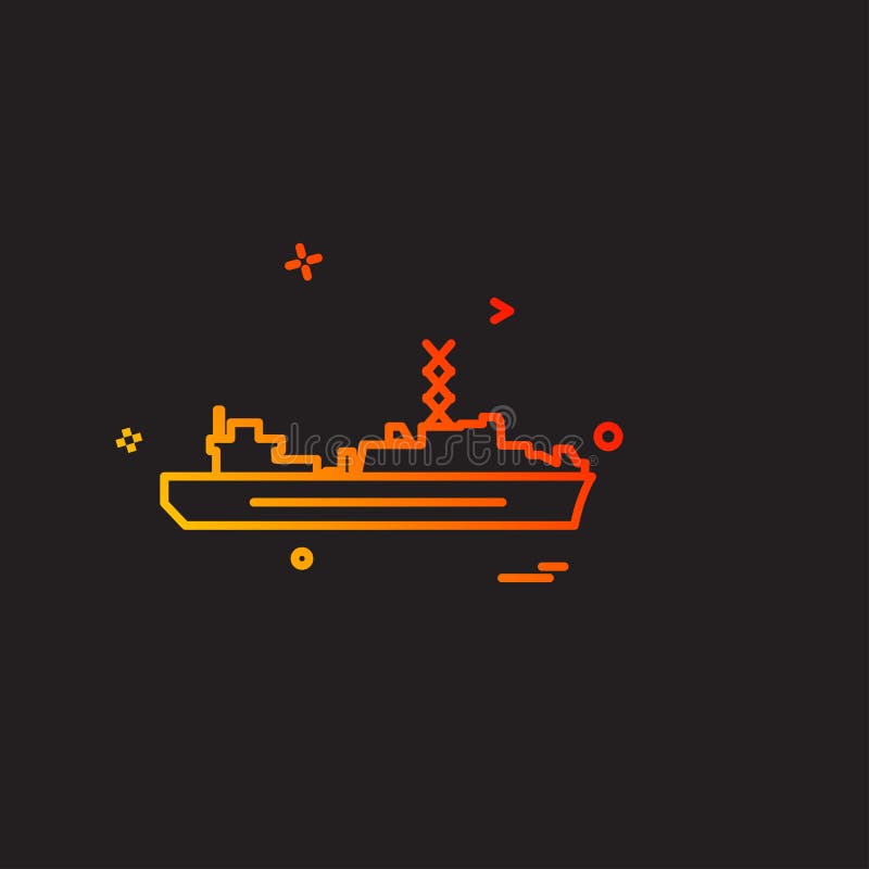 Navy icons design vector stock vector. Illustration of element - 132426108