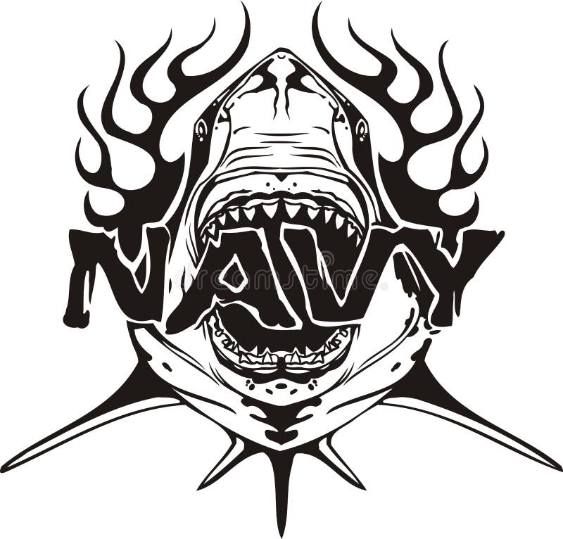 NAVY Military Design - Vector Illustration. Stock Vector - Illustration ...