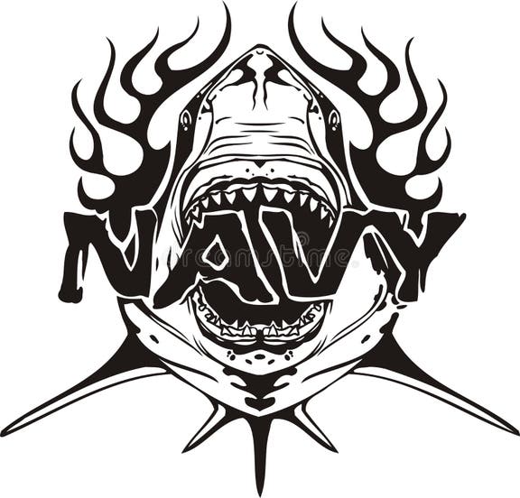 NAVY Military Design - Vector Illustration. Stock Vector - Illustration ...