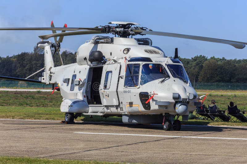 NH90 navy helicopter editorial stock image. Image of transport - 81672889