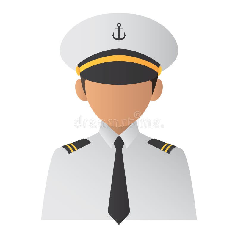 Navy Officer. Vector Illustration Decorative Design Stock Vector ...