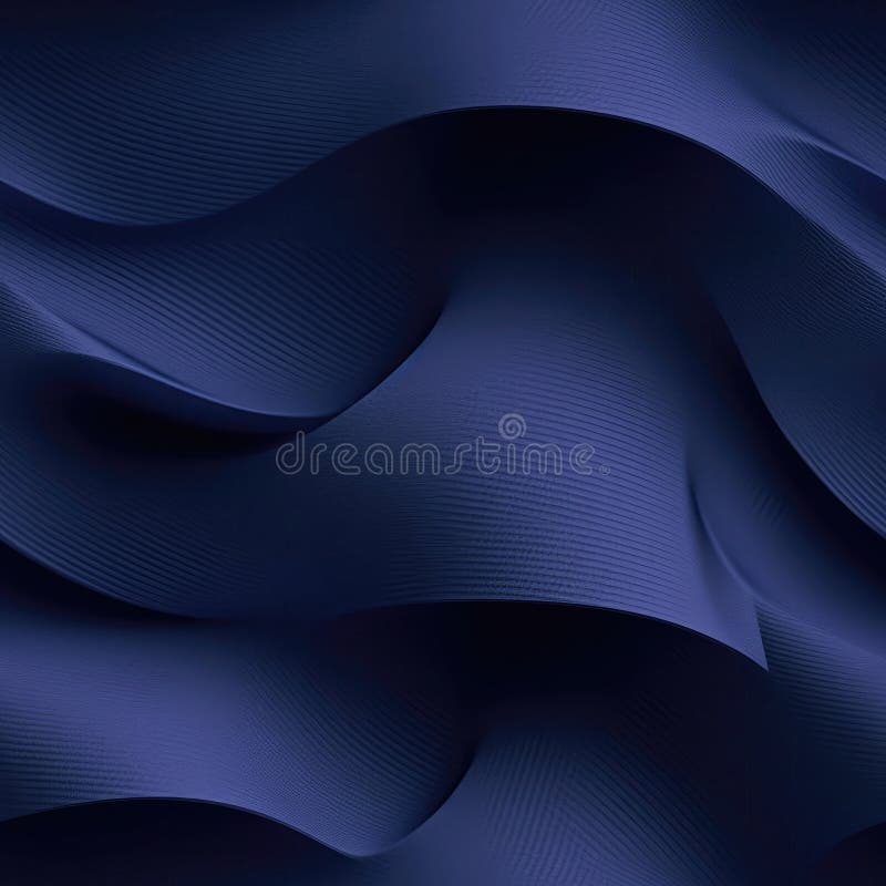 Navy Paper Strict Smooth Curves Tile Seamless Background. Generative AI ...