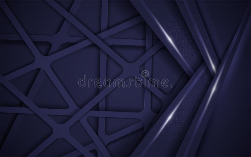 Navy Purple with Abstract Textured Layer Background Design Stock Vector ...