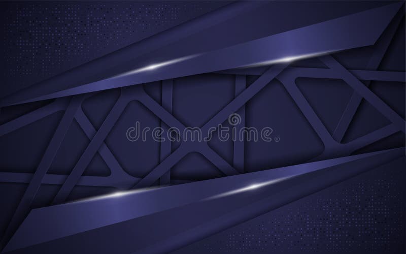 Navy Purple with Abstract Textured Layer Background Design Stock Vector ...