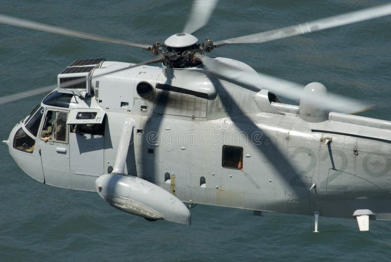 Navy rescue chopper stock image. Image of transport, rotor - 7174505