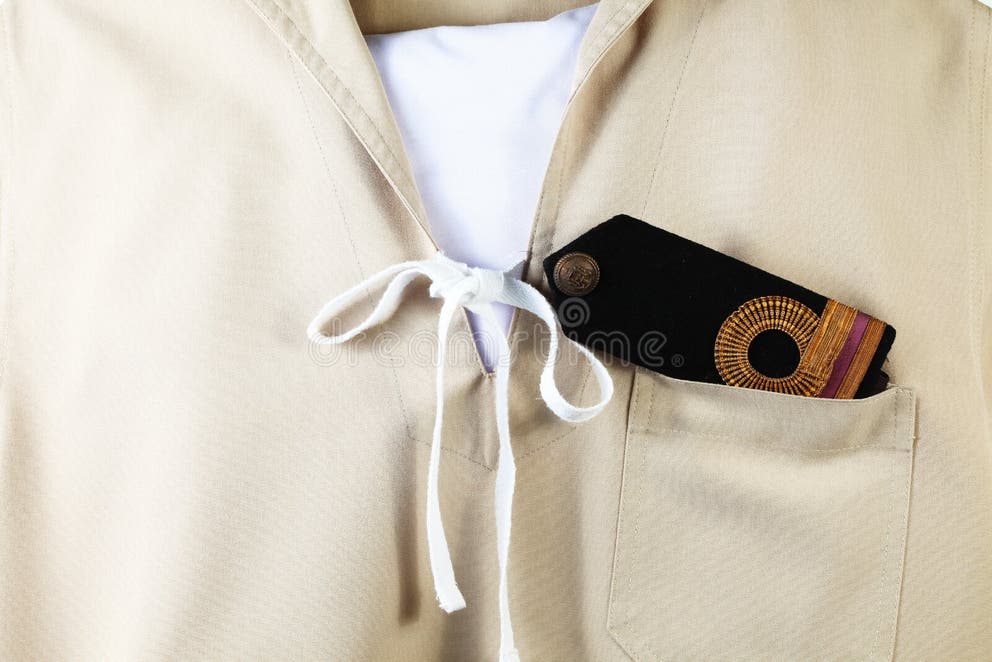 The navy scout uniform. stock photo. Image of gold, knot - 105244564