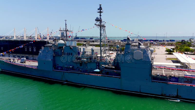 Navy Ships Miami Fleet Week 4k Stock Video - Video of 30fps, 2024: ...