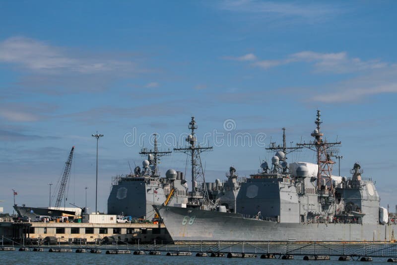 Navy Ships in Port editorial image. Image of naval, chesapeake - 61284715