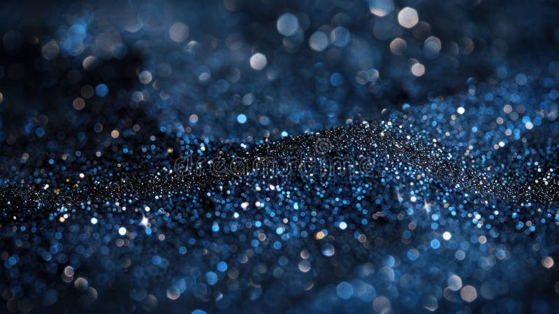 Navy Sparkle - a Shimmering Display of Light and Color Stock ...