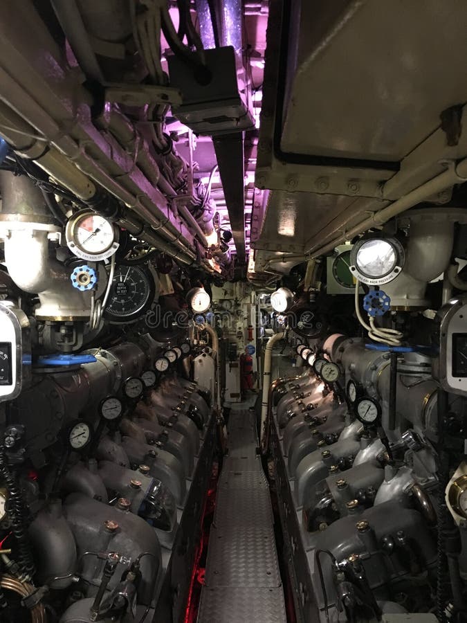 Interior Photo From Usn Nr1 Submarine Modern Warships