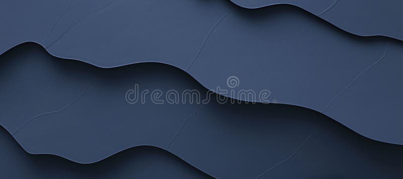 Navy Wave Pattern Background, Curve, Wall Stock Illustration ...