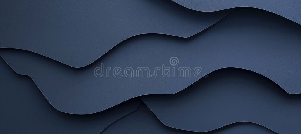 Navy Wave Pattern Background, Curve, Wall Stock Illustration ...
