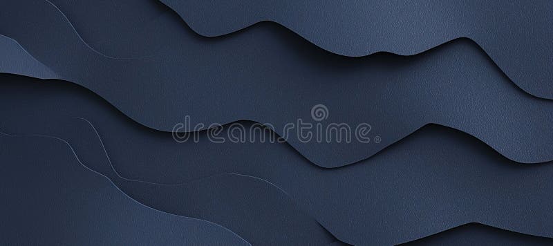 Navy Wave Pattern Background, Curve, Wall Stock Illustration ...