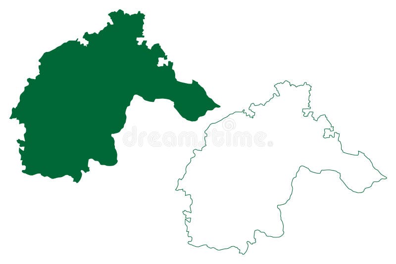 Nawada District Bihar State, Magadh Division, Republic of India Map ...