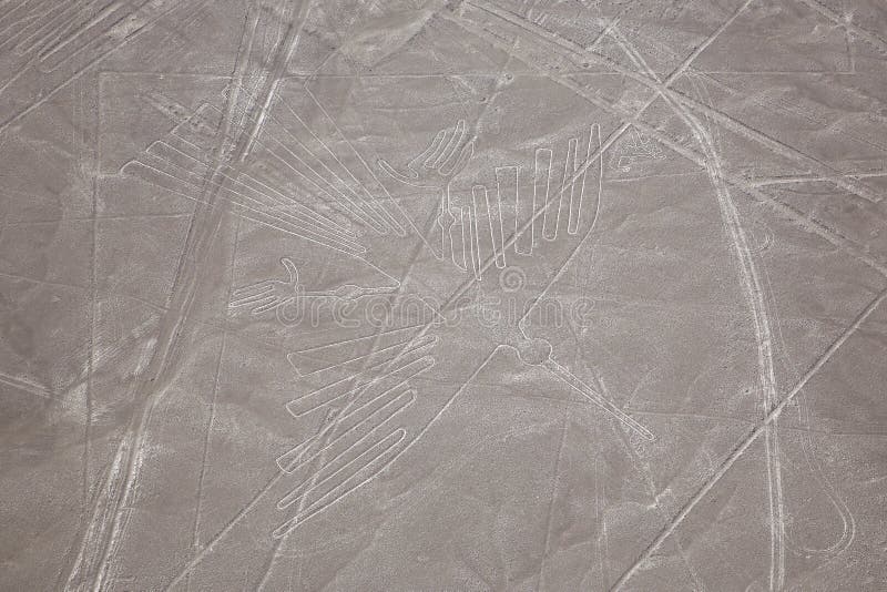 Nazca Geoglyph - the Condor Stock Photo - Image of aerial, view: 199932458