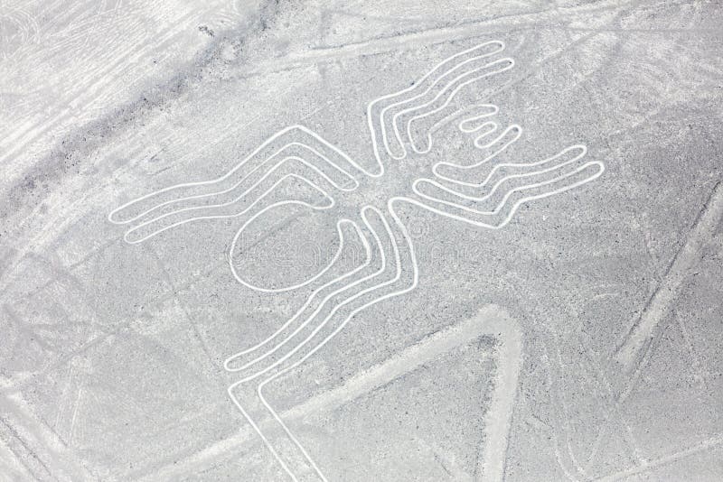 Nazca Lines from the Aircraft Stock Photo - Image of design, inca ...