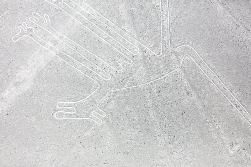 Nazca Lines from the Aircraft Stock Image - Image of america, desert ...