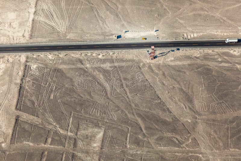 Nazca Lines, Hands and Tree Stock Image - Image of astronaut, ancient ...