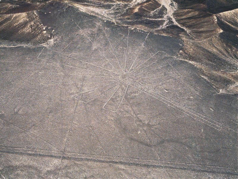 Nazca Lines Hummingbird in Peru Stock Image - Image of peru, soil ...