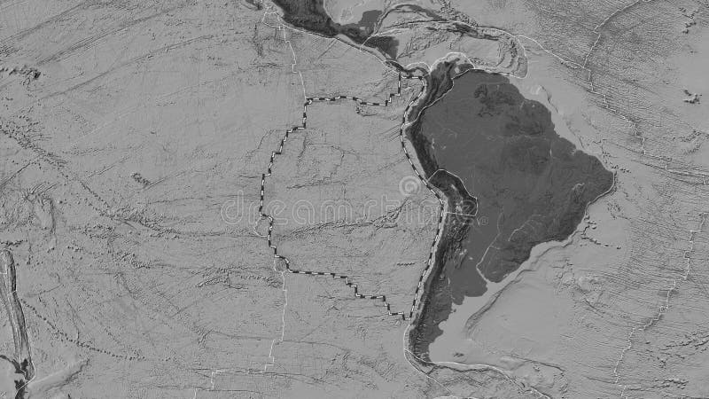 Nazca Plate Dashed. Eckert III. Bilevel Stock Illustration ...