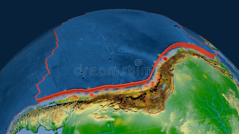 Nazca Plate Extruded - Physical Stock Illustration - Illustration of ...