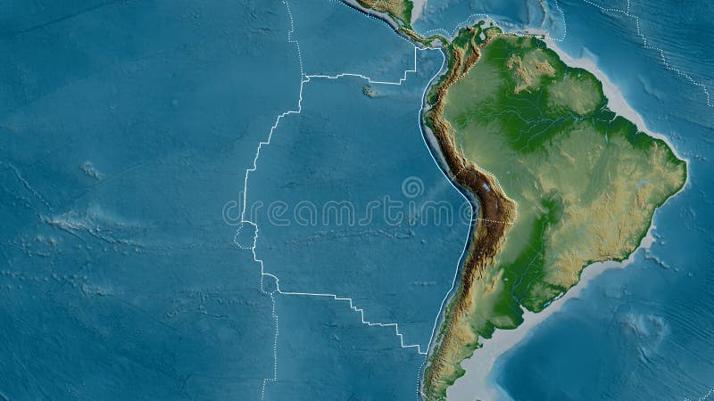 Nazca Tectonic Plate. Wiki. Fahey. Boundaries Stock Illustration ...