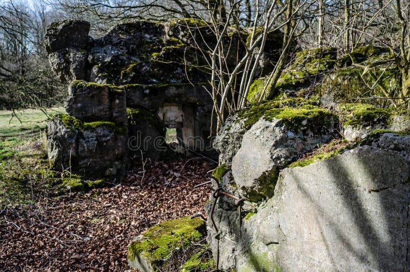 Nazi Fortification stock photo. Image of defensive, world - 51246546