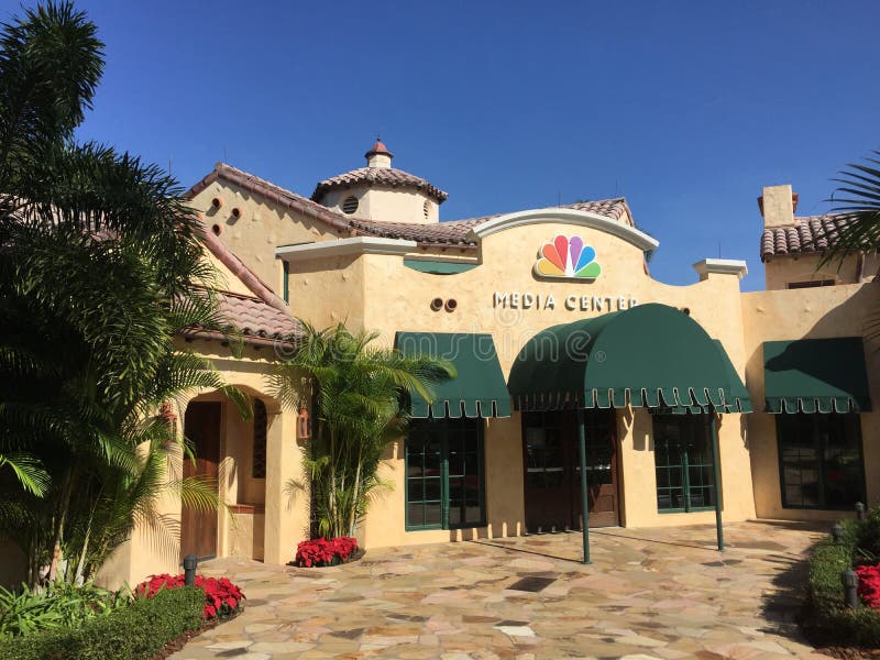NBC Media Center at Universal Orlando Studios Editorial Image - Image ...