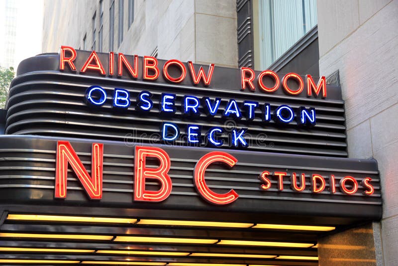 NBC Studios, Rainbow Room, Observation Deck, 30 Rockefeller Plaza, NYC ...