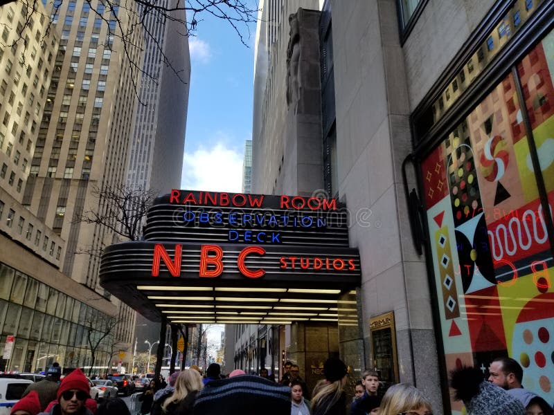 NBC Studios editorial image. Image of york, studios - 139977620