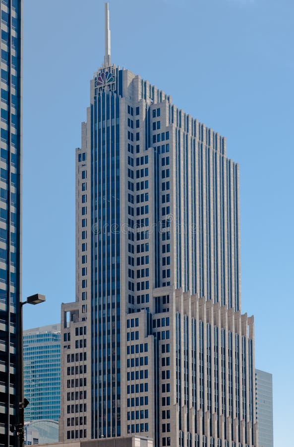 NBC Tower in Chicago editorial photo. Image of tower - 22378806