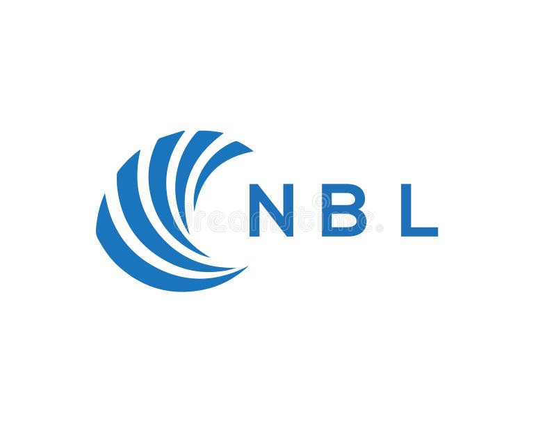 NBL Letter Logo Design on White Background. NBL Creative Circle Letter ...