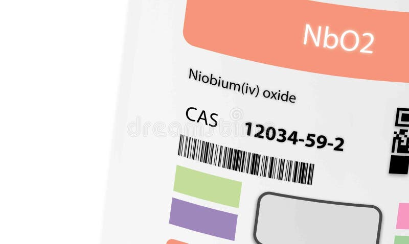 NbO2 - Niobium Dioxide stock image. Image of niobium - 292538461