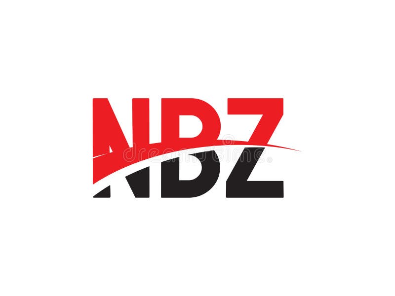 NBZ Letter Initial Logo Design Vector Illustration Stock Vector ...
