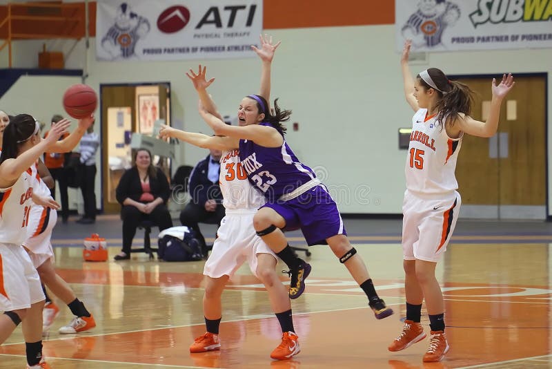 NCAA Girls Basketball editorial stock image. Image of score - 29332544