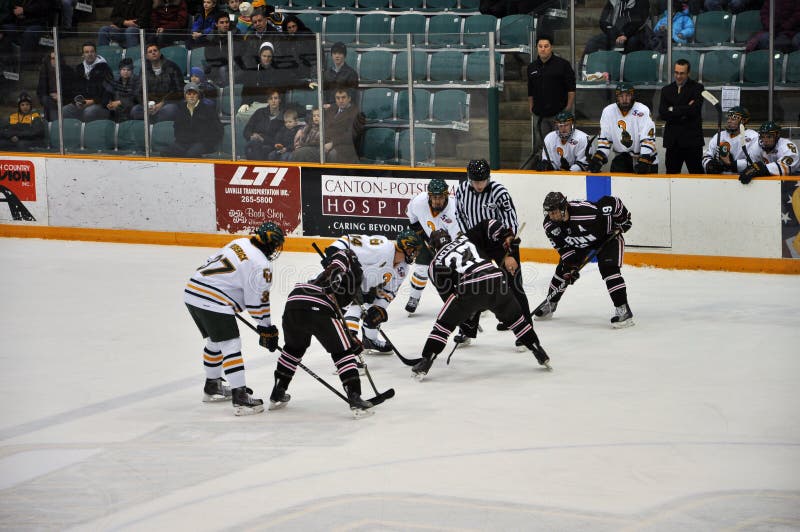 NCAA Ice Hockey Game editorial stock image. Image of arena - 18603989