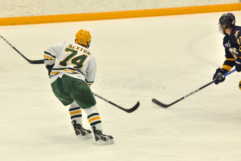 NCAA Ice Hockey Game in Clarkson University Editorial Stock Photo ...