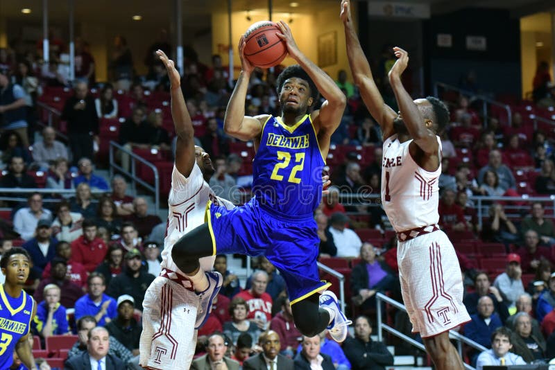 2015 Ncaa Men S Basketball Delaware At Temple Editorial Photo Image