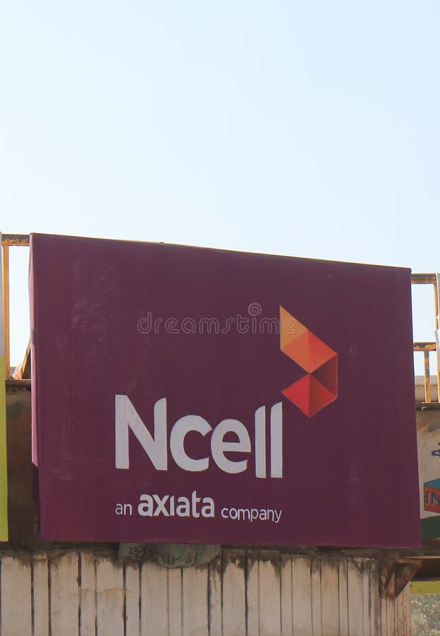 Ncell Mobile Phone Internet Provider Nepal Editorial Image - Image of ...