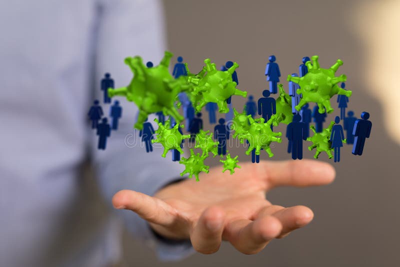 A NCoV Denoted is Single-stranded RNA Virus Stock Image - Image of ...